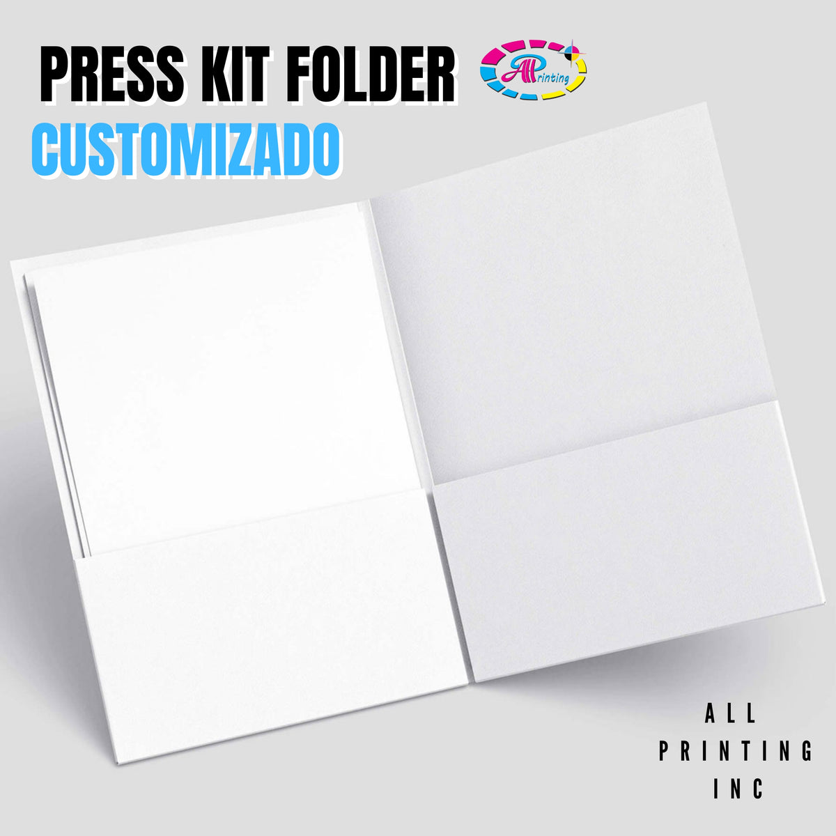 Press Kit Pocket Folder – All Printing Inc.